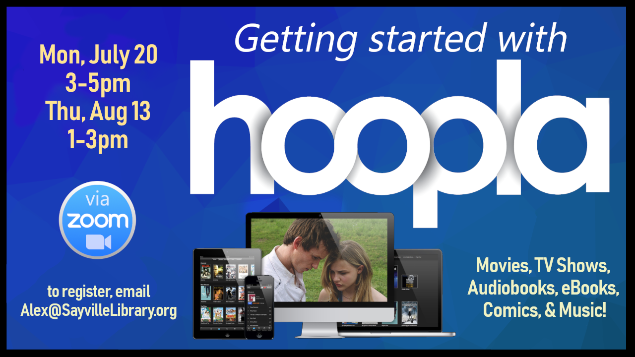 Getting Started with Hoopla | Sayville Library