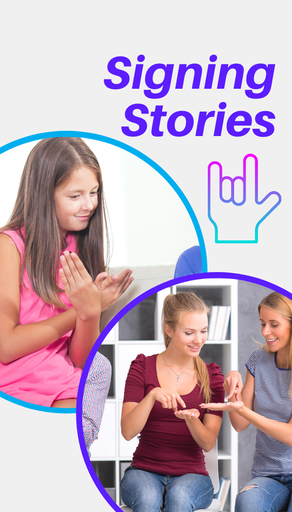 ONLINE: Signing Stories | Sayville Library
