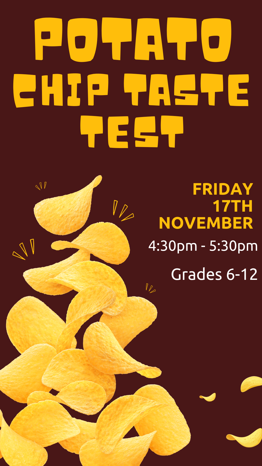 IN-PERSON: Potato Chip Taste Test | Sayville Library