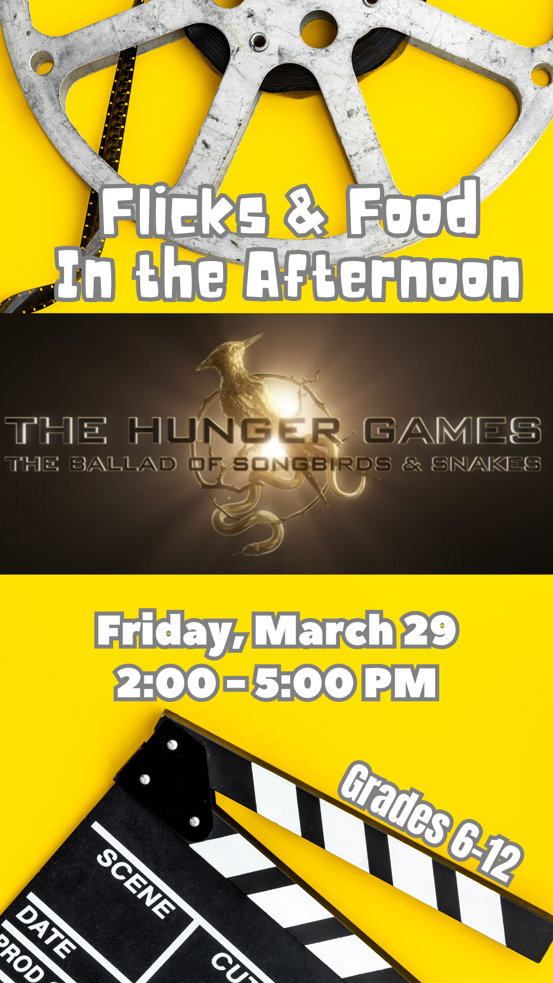 Flicks & Food in the Afternoon | Sayville Library